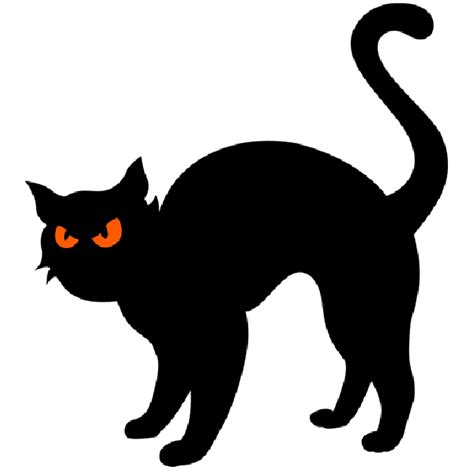 Black Cat Cartoon Png