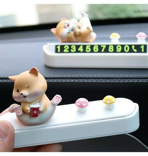 주차번호판 주차 자동차 전화번호판 핸드폰번호 귀여운 알림판 티몬