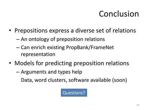 PPT Modeling Semantic Relations Expressed By Prepositions PowerPoint Presentation ID