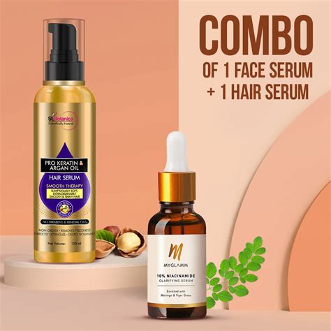 Myglamm 10 Niacinamide Clarifying Serum Stbotanica Pro Keratin
