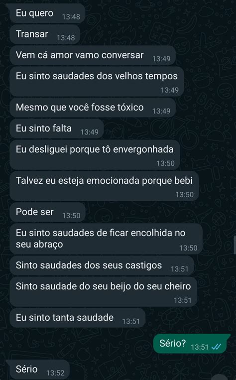 Eu Já Tava Praticamente Esquecendo Ela E Ela Me Manda Isso Aí Kkkkkkk