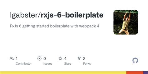 Github Lgabsterrxjs 6 Boilerplate Rxjs 6 Getting Started