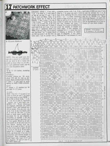 Rectangular Crochet Doilies