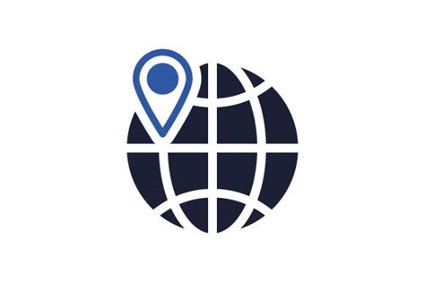 Global Location Map Pin Icon Graphic By Anwar016bd · Creative Fabrica