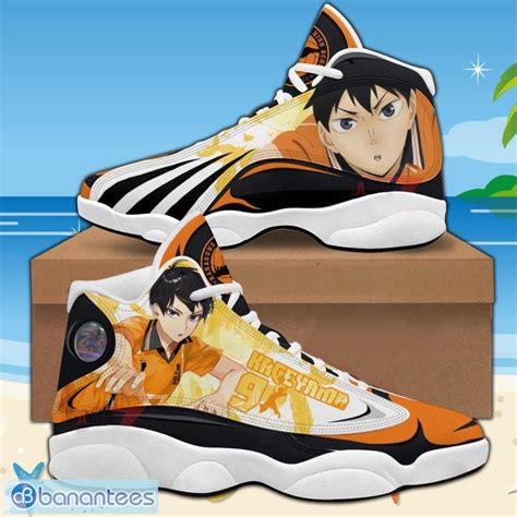 Haikyuu Kageyama Tobio Aj13 Sneakers Anime Air Jordan 13 Shoes Banantees