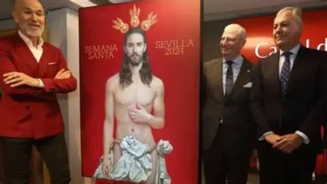 P Ster Com Suposta Representa O Sexualizada De Jesus Cristo Gera Cr Ticas