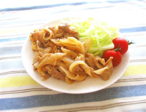 お弁当にも♪豚肉と玉葱のぽん酢生姜焼き By Marrietty 【クックパッド】 簡単おいしいみんなのレシピが365万品