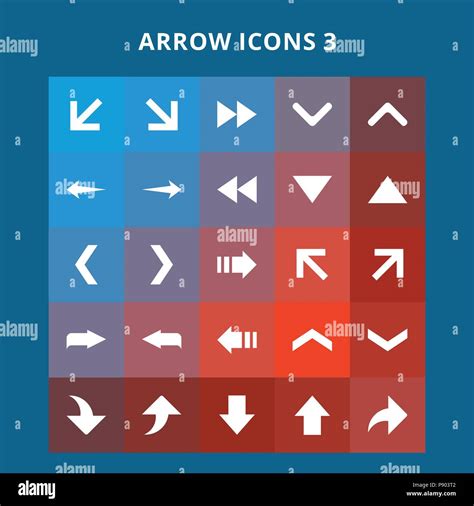 arrow icons for web design and application interface also useful for