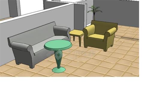 Sketchup室内效果图 园林景观 土木在线