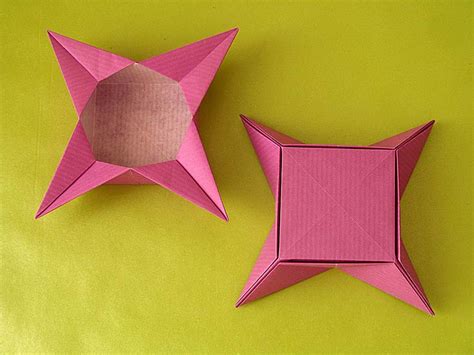 Origami Poesie Di Carta Scatola A Stella 2 Star Box 2