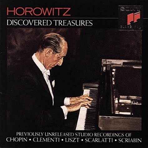 Horowitz Discovered Treasures Vladimir Horowitz Songs Reviews