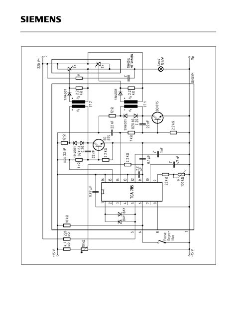 Tca785 Datasheet1416 Pages Siemens Phase Control Ic