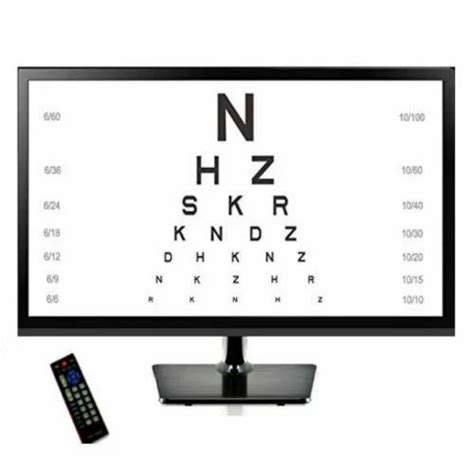 Lcd Vision Chart Led Display For 10 Feet Test Distance At ₹ 12500
