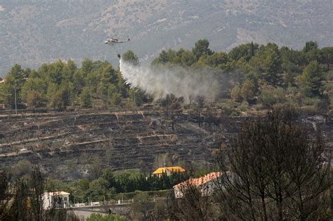 El Primer Gran Incendi De Lestiu Va Mantindre En Suspens A Tota La