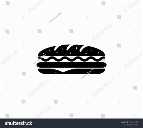 Sandwich Silhouette Over 16161 Royalty Free Licensable Stock Vectors