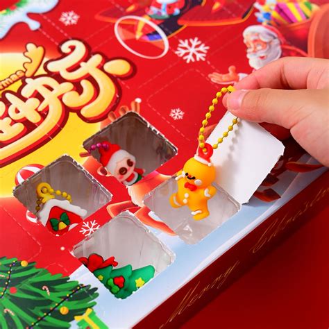 2025 Giáng Sinh Móc Khoá Đếm Ngược Blind Box Cây Thông Noel Móc Khóa