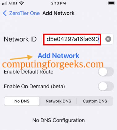 How To Set Up And Use Zerotier Vpn Server Computingforgeeks