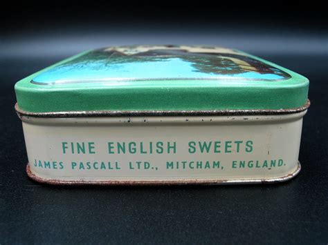 Pascall Fine English Sweets Tin James Pascall Ltd Mitcham England