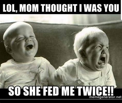 Mrs Mommy United Ok So This Happened When The Twins Were Infants 😄
