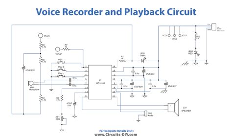 Simple Voice Recorder And Playback Circuit