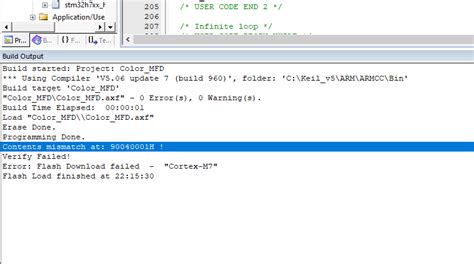algorithm for loading into external memory mt25ql5