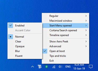 How To Make Taskbar Transparent Or Blurred In Windows