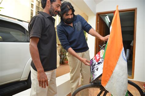 pawan kalyan meets his west bengal fan addanki ravi photos images