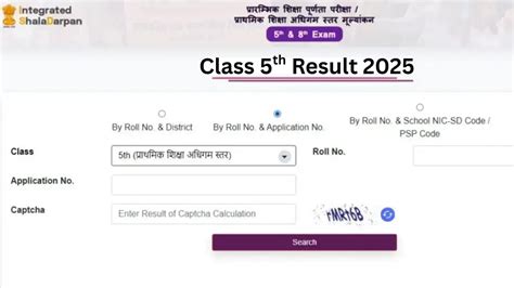 Rajasthan Board 5th Result 2025 Out Today Check Rbse 5th Class Result