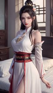 AI Generated 国漫女主 白鹤淮圣采儿天狐仙子小舞柳七月沈燃清漪紫灵萧薰儿 精选散图 E