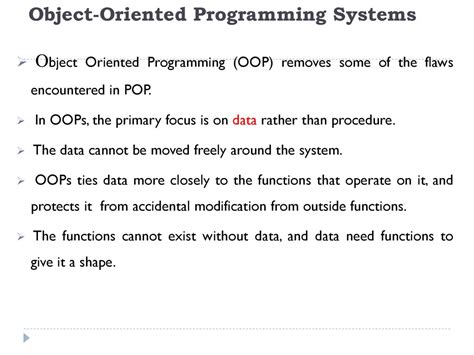 INTRODUCTION TO OBJECT ORIENTED CONCEPTS: By: Pavan D. M. - ppt download