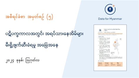 Data For Myanmar On Linkedin စစ်အာဏာသိမ်း သုံးနှစ်ကျော်ကာလအတွင်း အရပ်သားနေအိမ်ပေါင်း ၁ သိန်း ကျော်…