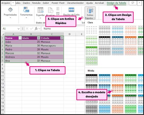 Tutorial Como Criar Uma Tabela No Excel