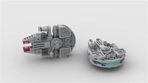 Lego Moc Millennium Falcon By Dujk Rebrickable Build With Lego