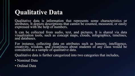 Different Types Of Data Qualitative Quantitative Ordinal Nominal