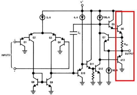 how to replace a comparator ic using op amp parameters to be considered for an efficient design