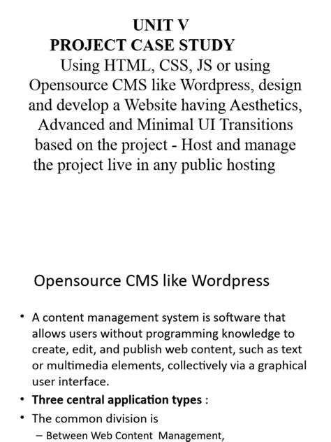 unit v wdm pdf word press world wide web