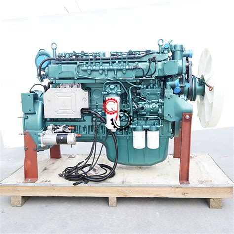 In Line 6 Cylinders 380hp 276kw 10l Weichai Diesel Engine National V