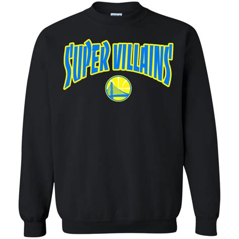 Warriors Super Villains Shirt Tank Hoodie Ifrogtees