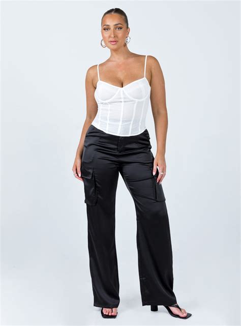 Hunter Mesh Corset Ivory Princess Polly Usa