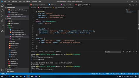 Adding Ag Grid And Enable Sorting And Filtering