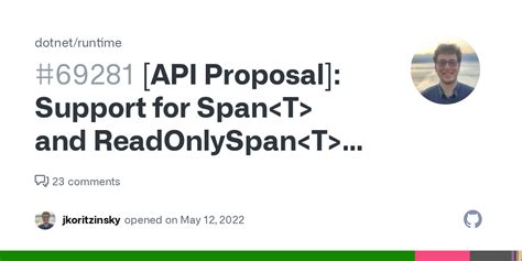 Api Proposal Support For Span And Readonlyspan In Source Generated