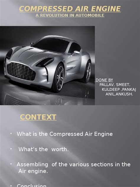 Compressed Air Engine Pdf Internal Combustion Engine Engines