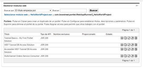 Hello World Portlet Utilizando IBM Web Experience Factory 8 5 Para IBM WebSphere Portal 8 5 CF13