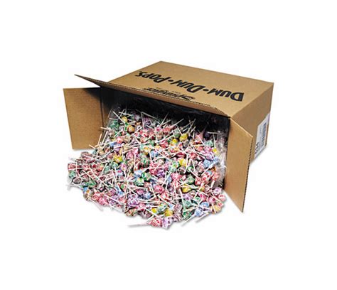Spa534 Dum Dum Pops Assorted Flavors Individually Wra