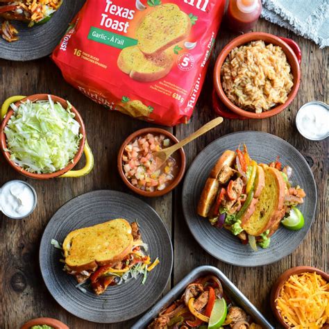 Sheet Pan Fajitas With Garlic Texas Toast Furlani Foods
