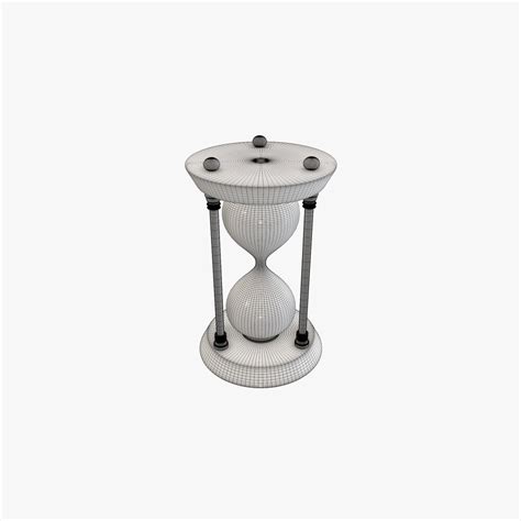 Sandglass Hourglass Egg Sand Timer Clock 05 3d Model Download Hobbies