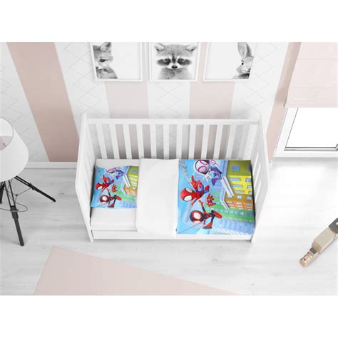 Спално бельо за бебе Спайди Spidey