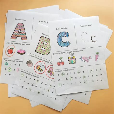 A Z 알파벳 26 글자 유치원 숙제 통합 문서 아기 색칠 공부 영어 워크 시트 학습을위한 Abc 책 Temu Of