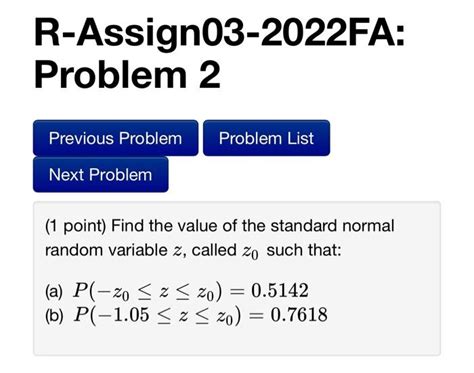Solved Question The Normal Distribution In This Section Chegg