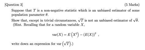 solved duestion 3] 5 marks suppose that t is a